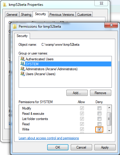 Setup correct files and folders access permissions efficiently | Web ...